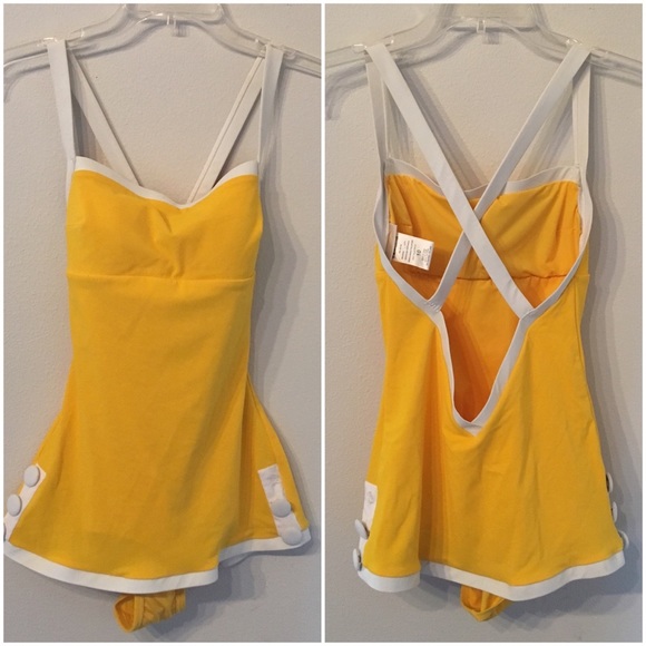 KORS Michael Kors | Swim | Colorblock Retro 6s Bathing Suit | Poshmark